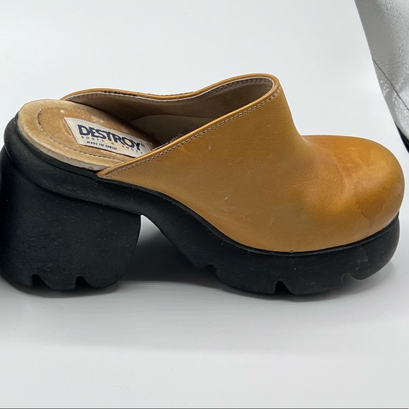 Destroy | Shoes | Vintage Destroy 9s Y2k Platform Leather Club Bubble ...